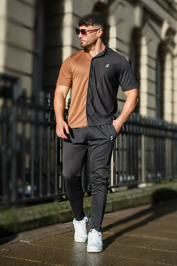 SPD BW Button Up Polo Tracksuit – Speed Store